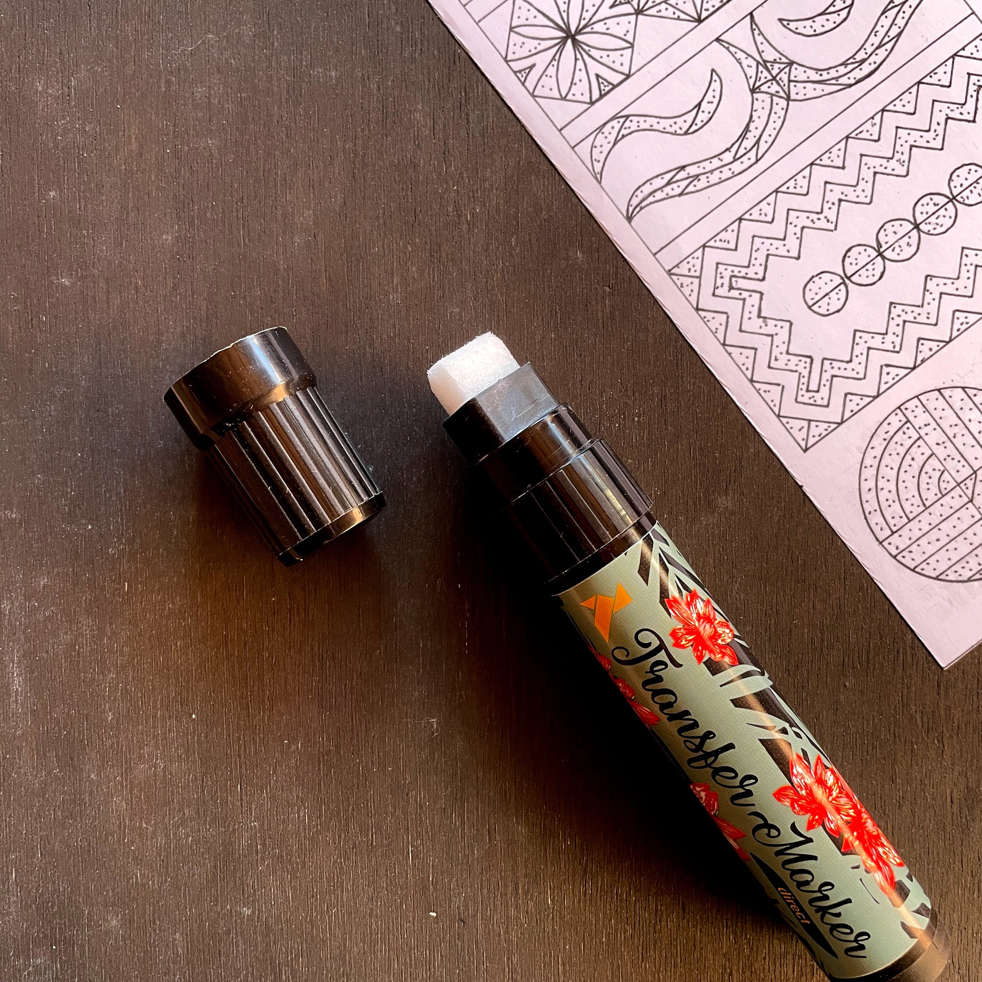 Transfer Marker - Wood Bern